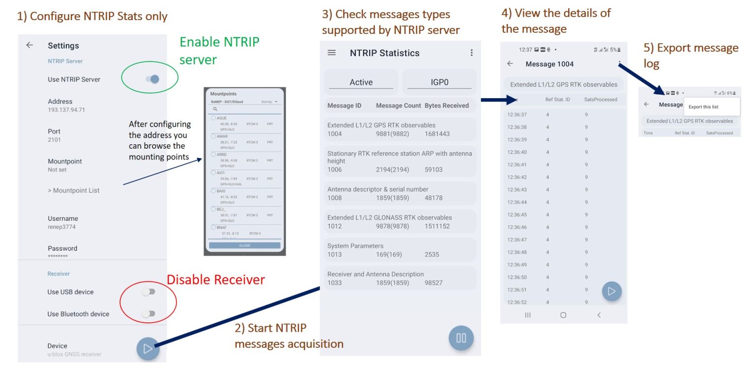 NTRIP Client Quick Guide – Bluecover