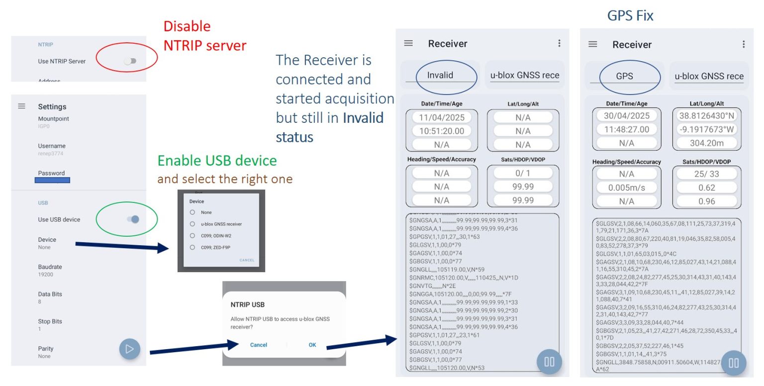 NTRIP Client Quick Guide – Bluecover